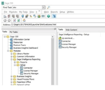Sage 100 Tips and Tricks - How to Register Sage 100 Intelligence